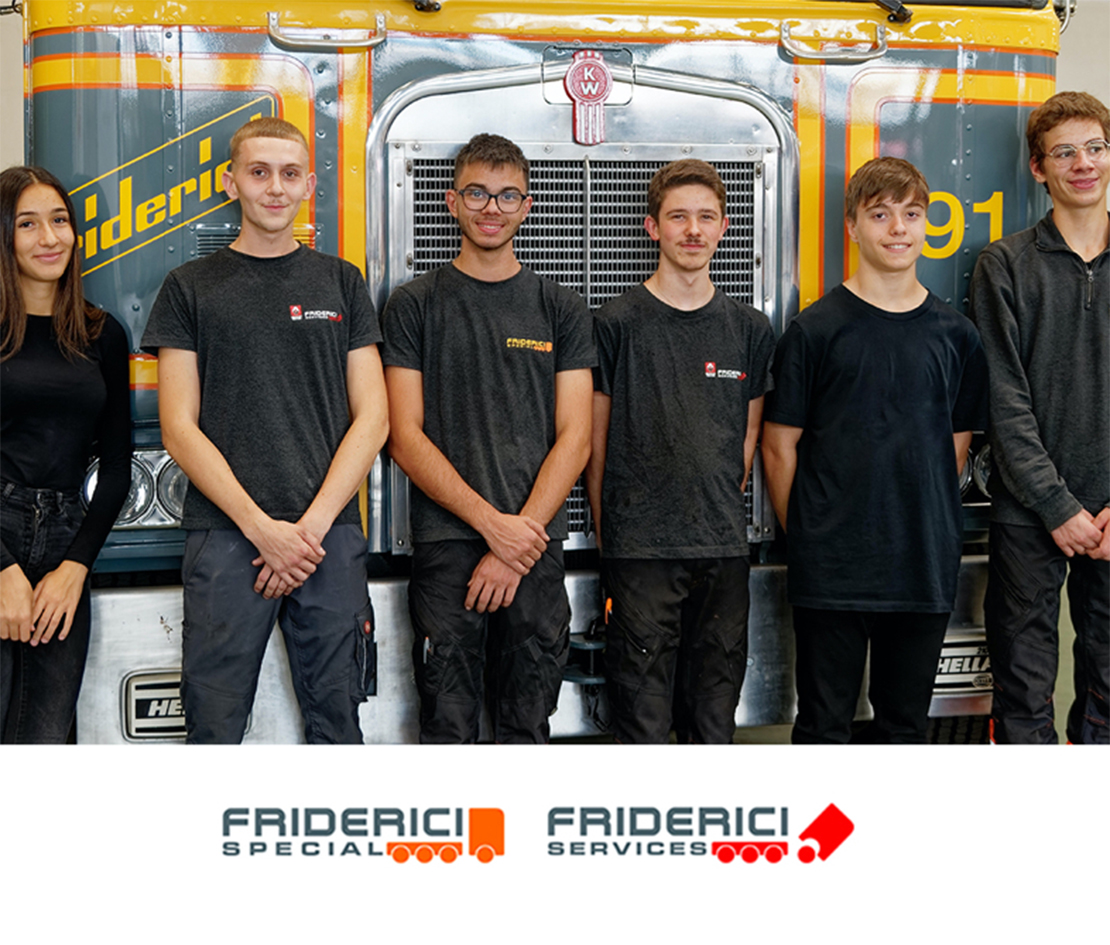 Bienvenue à nos nouveaux apprentis | Friderici Services SA